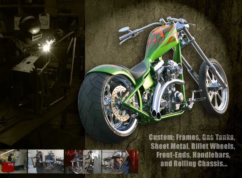 01 custom choppers frames motorcycles dealers Harley-Davidsons rolling ...