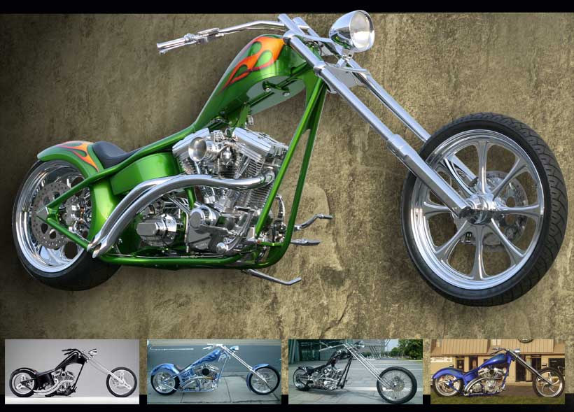 07 custom choppers frames motorcycles dealers Harley-Davidsons rolling ...
